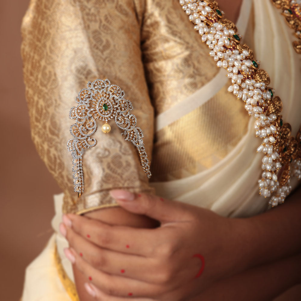 Diamond Look Vanki Armlet Design for South Indian Brides – Sneha ...