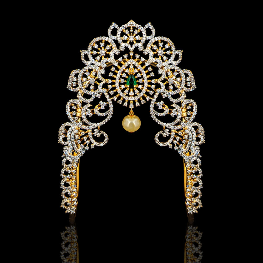 Diamond Look Vanki Armlet Design for South Indian Brides – Sneha ...