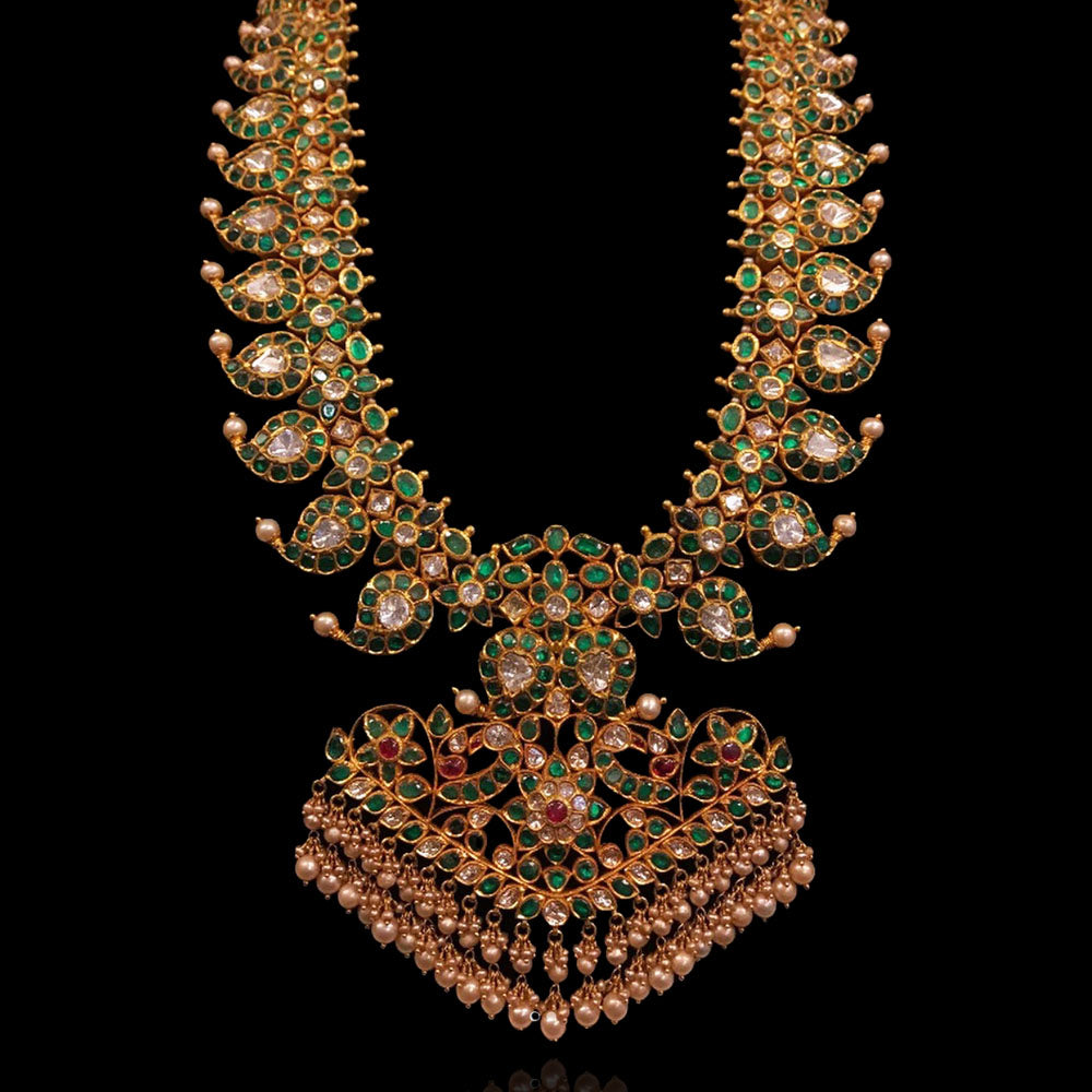 Buy Mango Haram | Traditional CZ Manga Malai with 18K Gold Polish ...