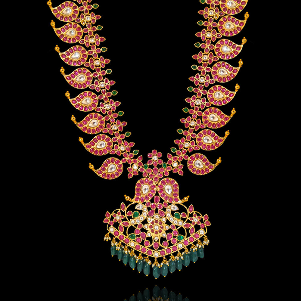 Buy Mango Haram | Traditional CZ Manga Malai with 18K Gold Polish ...